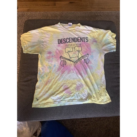 Screen Stars | Shirts | Vintage 8s Descendents Punk Band Tshirt L Everything Sucks Original Tie ...